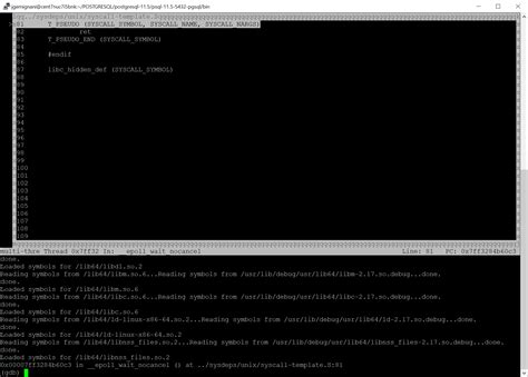 Become Familiar With The Gdb Debugger And Postgresql Flow · Issue 313