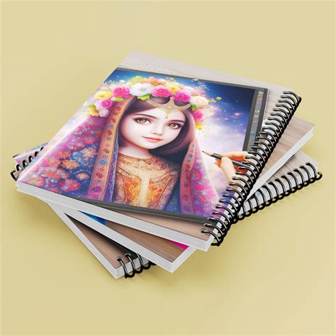 قیمت و خرید دفتر طراحی 80 برگ انتشارات بله مدل کاغذ ضخیم طرح دختر نقاش