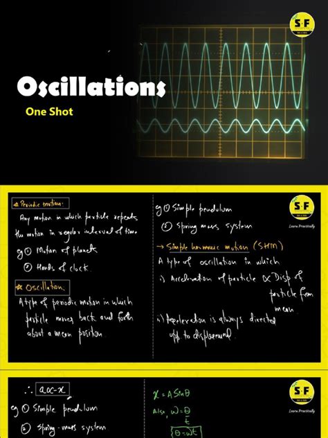 Oscillations Notes Class 11 Cbse Level Pdf