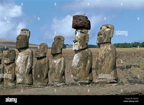 Chile Easter Island Rapa Nui National Park Unesco World Heritage