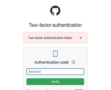 Githubの2段階認証が通らないとき Two Factor Authentication Failed Hanasakiの備忘録