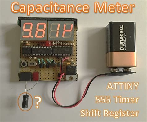 Capacitance Meter Electronics Projects Diy Arduino Metering