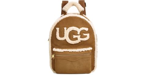 Ugg Dannie Sheepskin Backpack In Brown Lyst