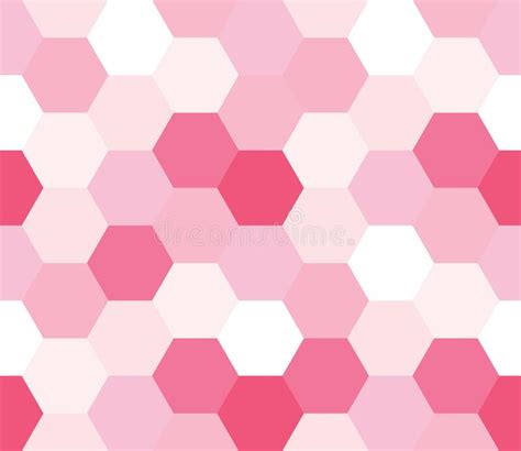 Seamless Geometric Pattern Colorful Infinity Abstract Honeycomb Geometrical Background Stock