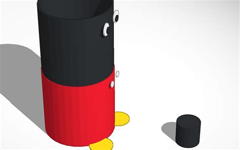 3d Design Mickey Mouse Tinkercad