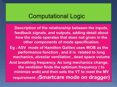 Ventilator Mode Classification Ppt