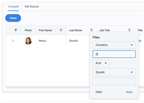Invalid Predicate Errors When Filtering On Two Columns Radzenblazor