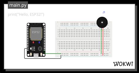 Buzzer Wokwi Esp32 Stm32 Arduino Simulator
