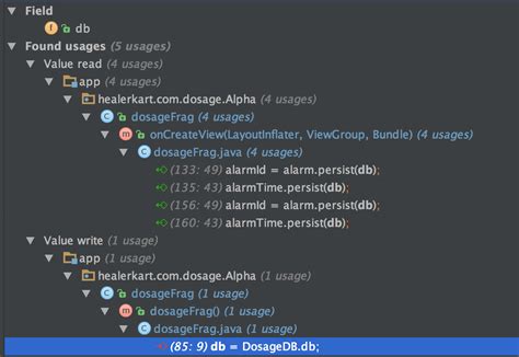 Android Sqlitedatabase Object Being Passed As Null Even When