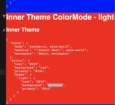 sx prop does not correctly apply theme in nested themeproviders with