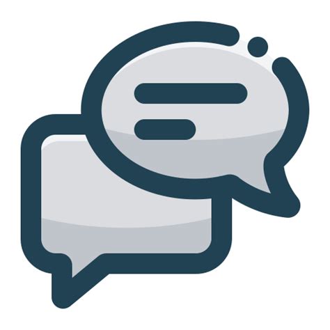 Talking Generic Outline Color Icon