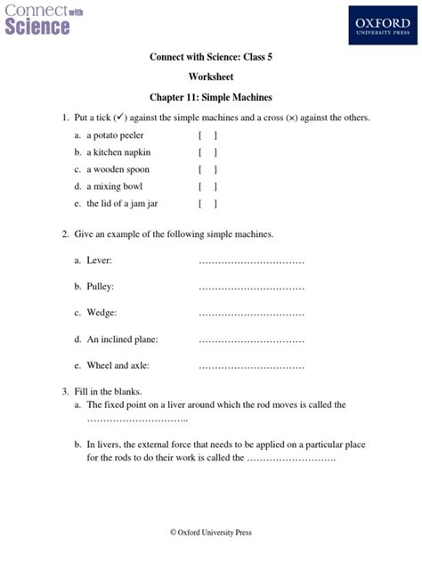 Chapter 11 Simple Machines Pdf