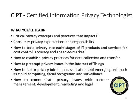 Iapp Certification Programs Overview Ppt