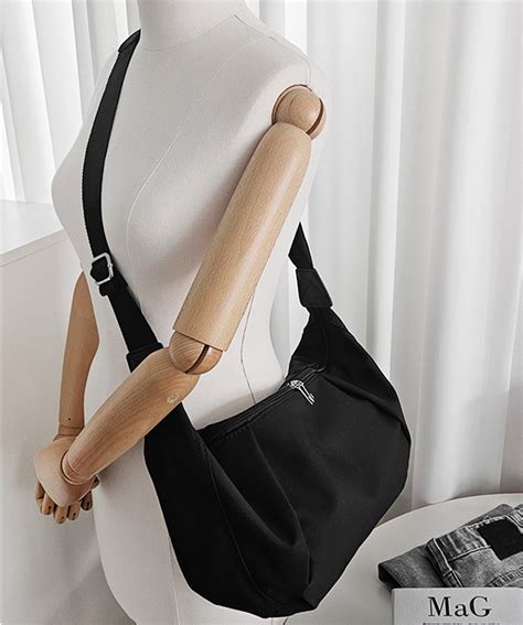 데일리바인 당일발송특가 5col 나일론 경량 데일리 에코 숄더백 캐주얼 운동 학원 여행가방 천가방 투웨이 가벼운 보부상 크로스백 Mo2329