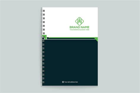 Stylish Notebook Cover Template 26324498 Vector Art At Vecteezy