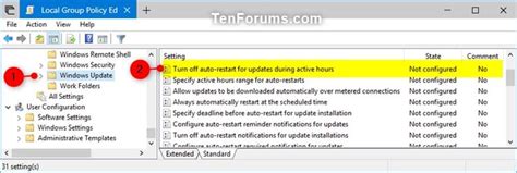 Change Active Hours For Windows Update In Windows Tutorials