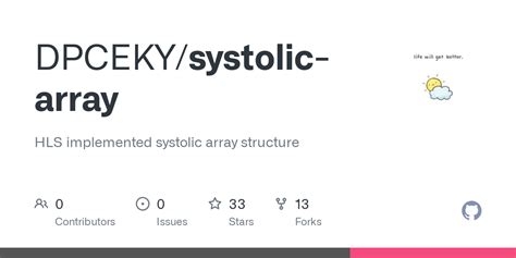 GitHub DPCEKY Systolic Array HLS Implemented Systolic Array Structure