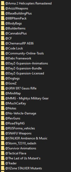 is there a dayz repository for xml and configuration files r dayz