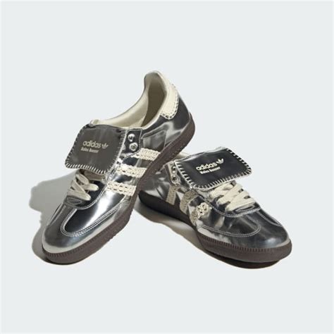 Adidas Wales Bonner Silver Samba Shoes Silver Mens Lifestyle Adidas Us