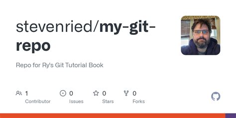 Github Stevenriedmy Git Repo Repo For Rys Git Tutorial Book
