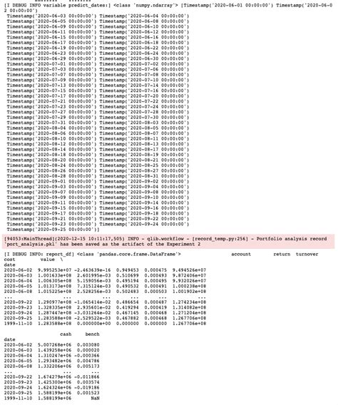 No Trading Operations On Custom Dataset Issue Microsoft Qlib GitHub
