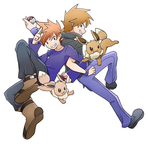 Mashiro Eaka Blue Oak Eevee Nintendo Pokemon Pokemon Frlg Pokemon Rgby Black Footwear