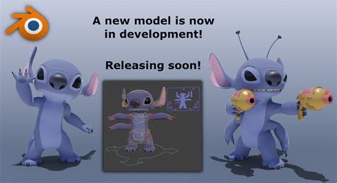 Stitch Model Preview By Rasterraccoon