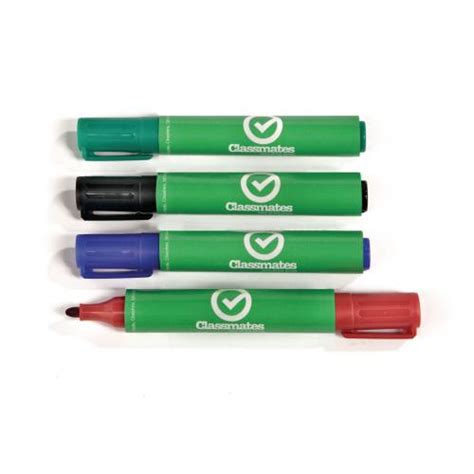 Classmates Permanent Marker Assorted Bullet Tip HE Markers