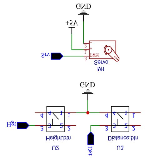Logic Circuit Schematics A Micro Controller Unit B Laser And Download Scientific Diagram