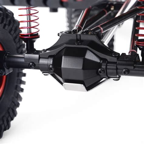 SCX10 1 10 4WD CNC All Metal Carbon Fiber RC Car Frame 540 Motor 60A Waterproof ESC M1500 Servo