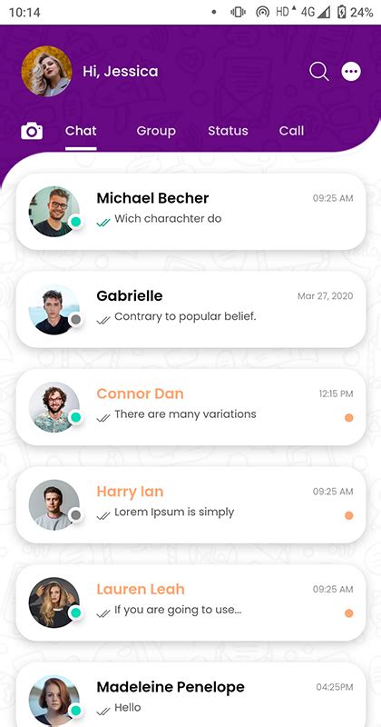 Dreams Chat Native Ios Whatsapp Clone With Firebase Messaging By Dreamstechnologies