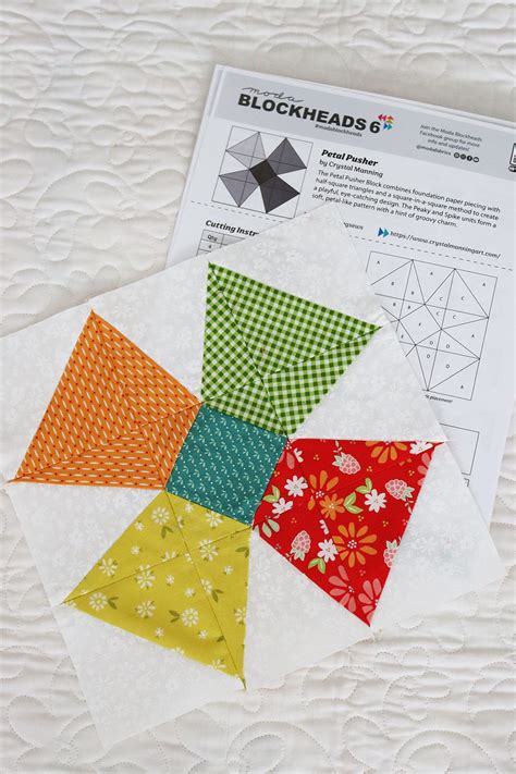 Moda Blockheads 6 Block 15 A Quilting Life