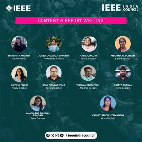 Gopika Pillai On Linkedin Feeling Immensely Proud And Honoured To Be Part Of The Ieee India