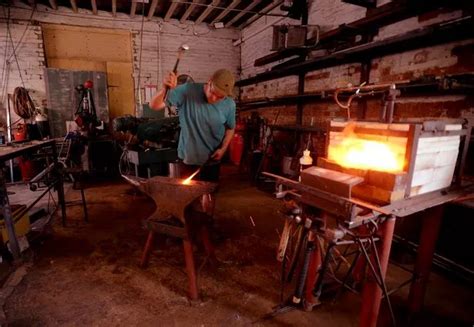 Young Gloucestershire blacksmith keeping ancient craft alive - Gloucestershire Live