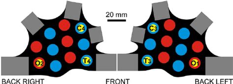 The Dual Modality Sensing Array Red Circles Represent Source Fi Bre Download Scientific