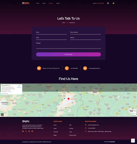 Digitly ASP NET Core MVC Digital Marketing Template By Evonicmedia