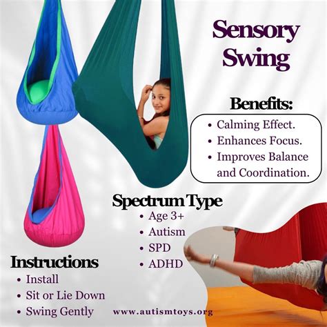Sensory Swing Sensory Swing Sensory Tools Infant Sensory Activities