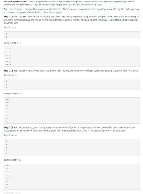 Solved Program Specifications Write A Program That Outputs A