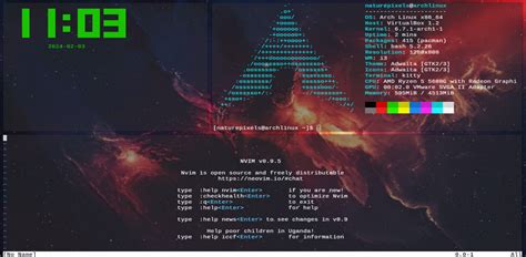 [i3 Wm] Space Theme 0 R Unixporn