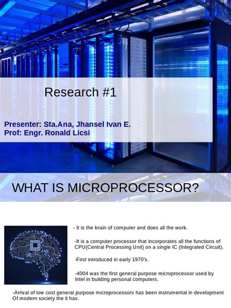understanding the fundamentals of microprocessors a comprehensive look at characteristics