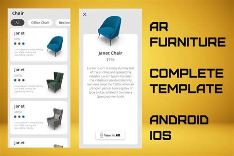 Ar Furniture Complete Template In Unity3d By Cykodev Codester