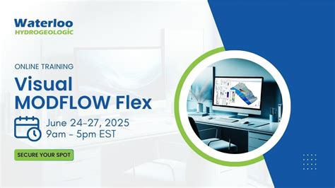 Visual Modflow Flex Training Learn Groundwater Modeling Waterloo