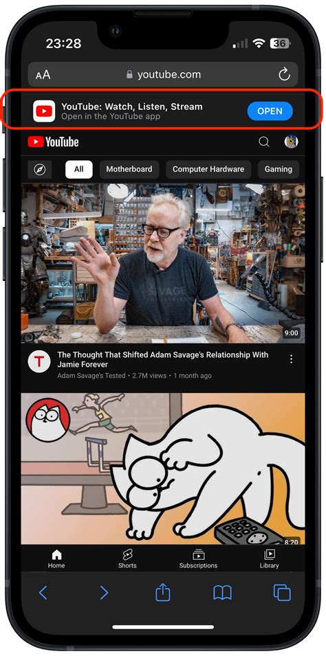Preventing the YouTube app from opening from Safari - TidBITS Talk - TidBITS Talk