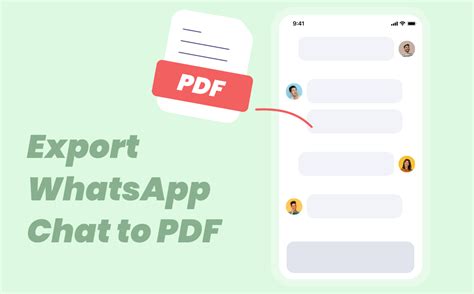 3 simple solutions to export whatsapp chat to pdf