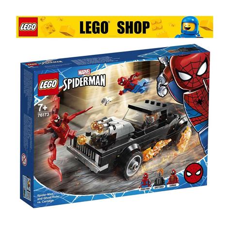 Купить Конструктор LEGO Marvel Человек-Паук и Призрачный Гонщик против ...