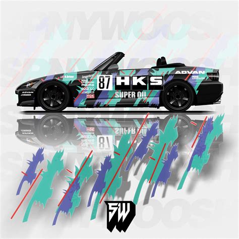 Custom Full Hks Livery Spinnywhoosh Graphics