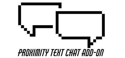 Proximity Text Chat Addon for Minecraft