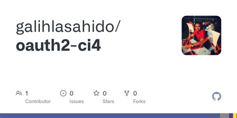 Galih Lasahido On Linkedin Github Galihlasahido Oauth2 Ci4