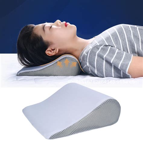 Neck Memory Foam Cervical Pillow Sleeping Ergonomi Grandado