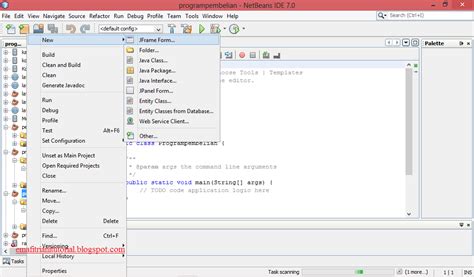 Tutorial Membuat Program Menggunakan Netbeans Ide 70 Tutorial Membuat Program Aplikasi